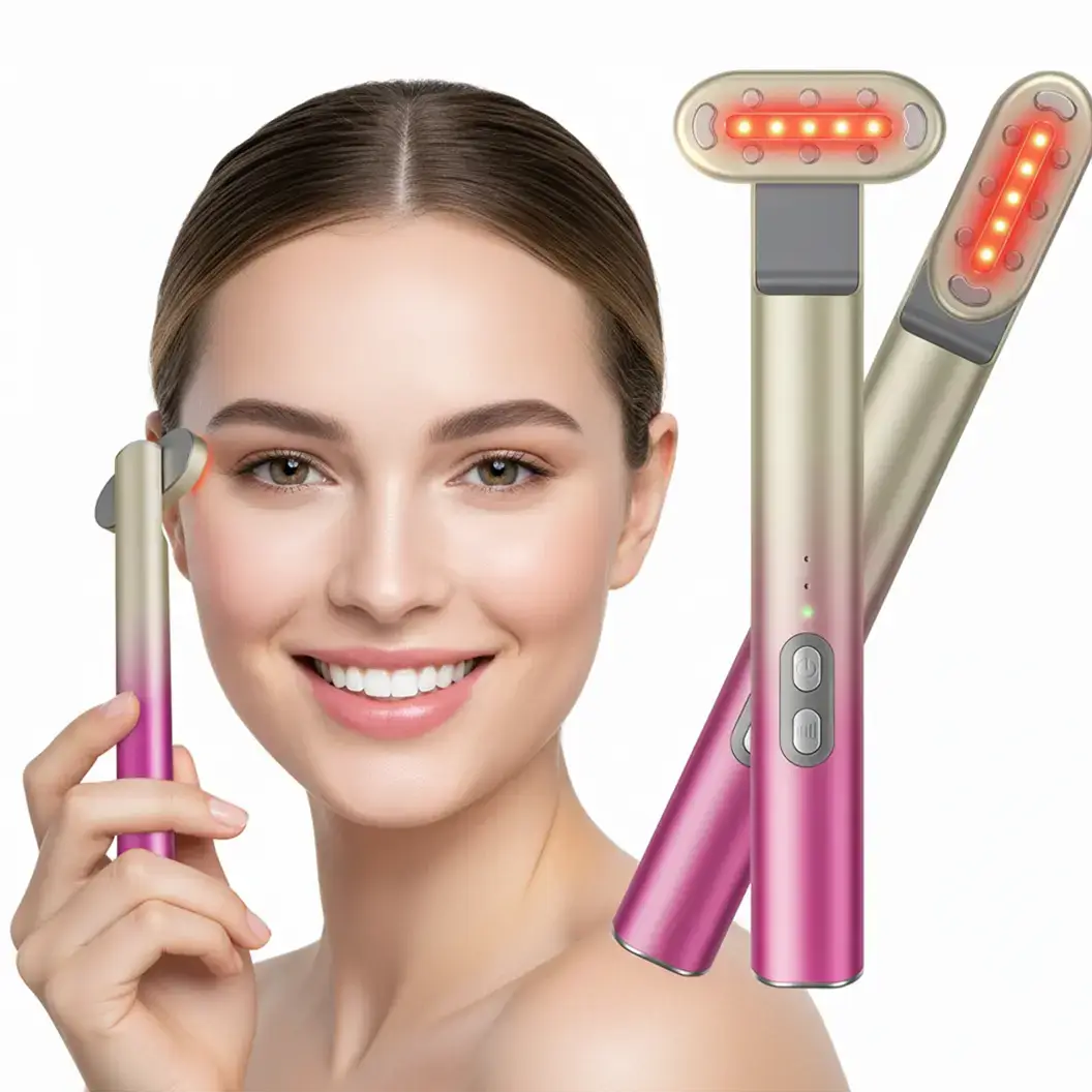 Red Light Face Wand – 7 LED Modes & Wavelengths | Saunny®